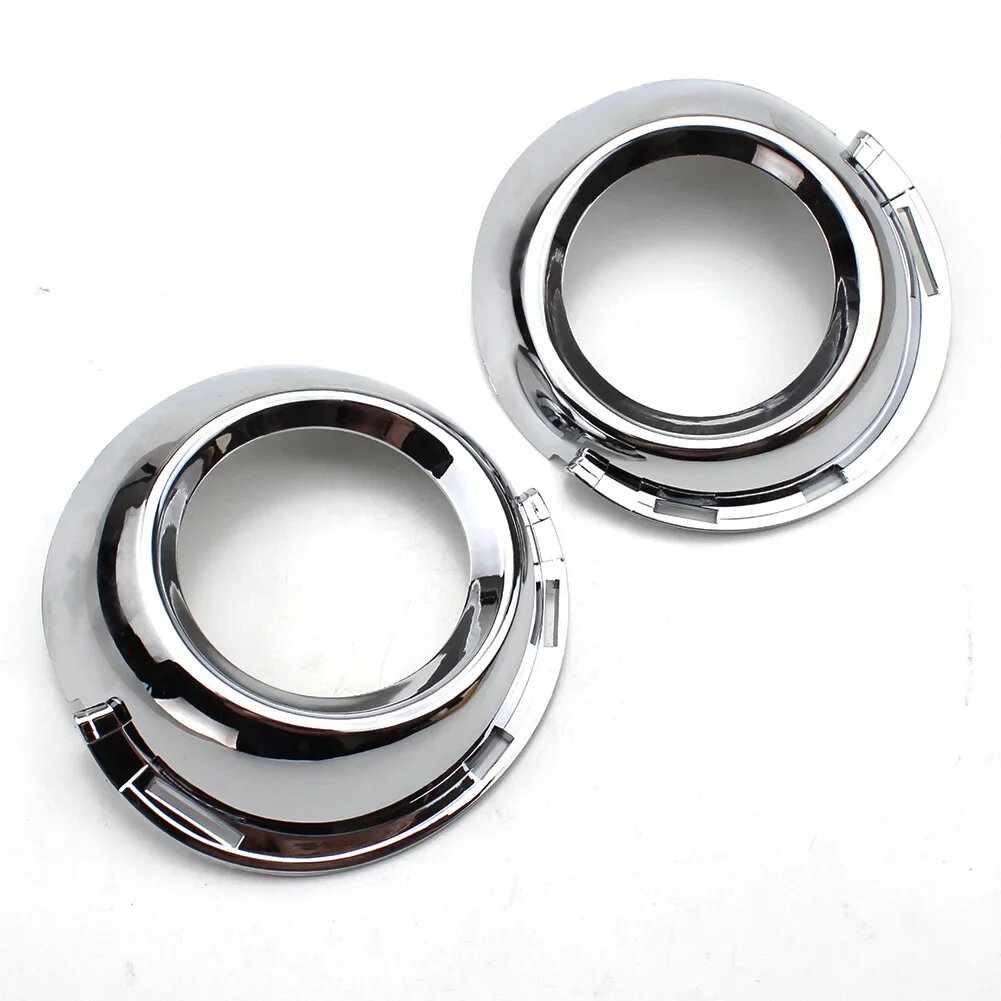 Автомобильные аксессуары 2 шт. бамперы хромированные передние левые правые противотумансветильник ры рамка Крышка отделка для Peugeot 307