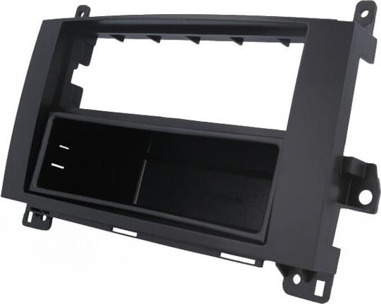 Рамка ACV 281190-18-0 для магнитолы Mercedes 2 ISO черный 1шт