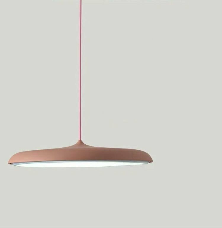 Люстра в стиле скандинавского минимализма, светодиодная, 23 Вт,1,1,14, розовый
