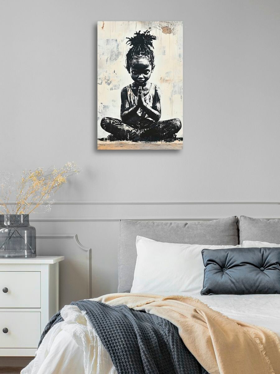 Картина на холсте LOFTime 40Х60 Девушка граффити 2 КС-1107-4060