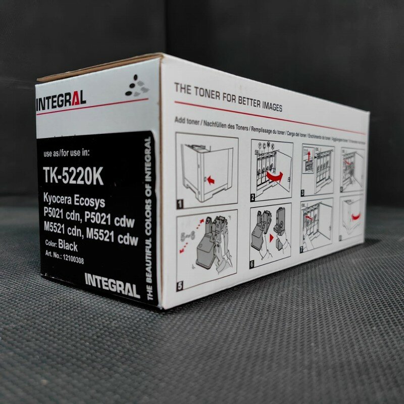 INTEGRAL IN-TK-5220K Тонер-картридж черный, ресурс 1 200 стр, совместимый