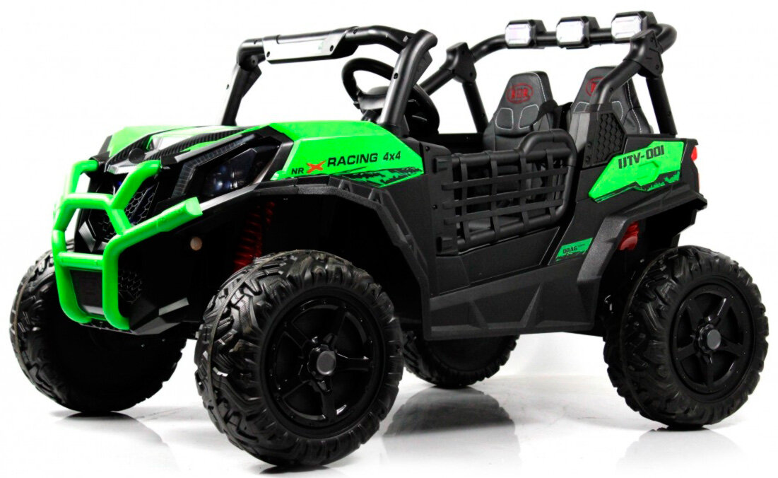 Детский электромобиль RiverToys K777KK LUX 4WD зеленый