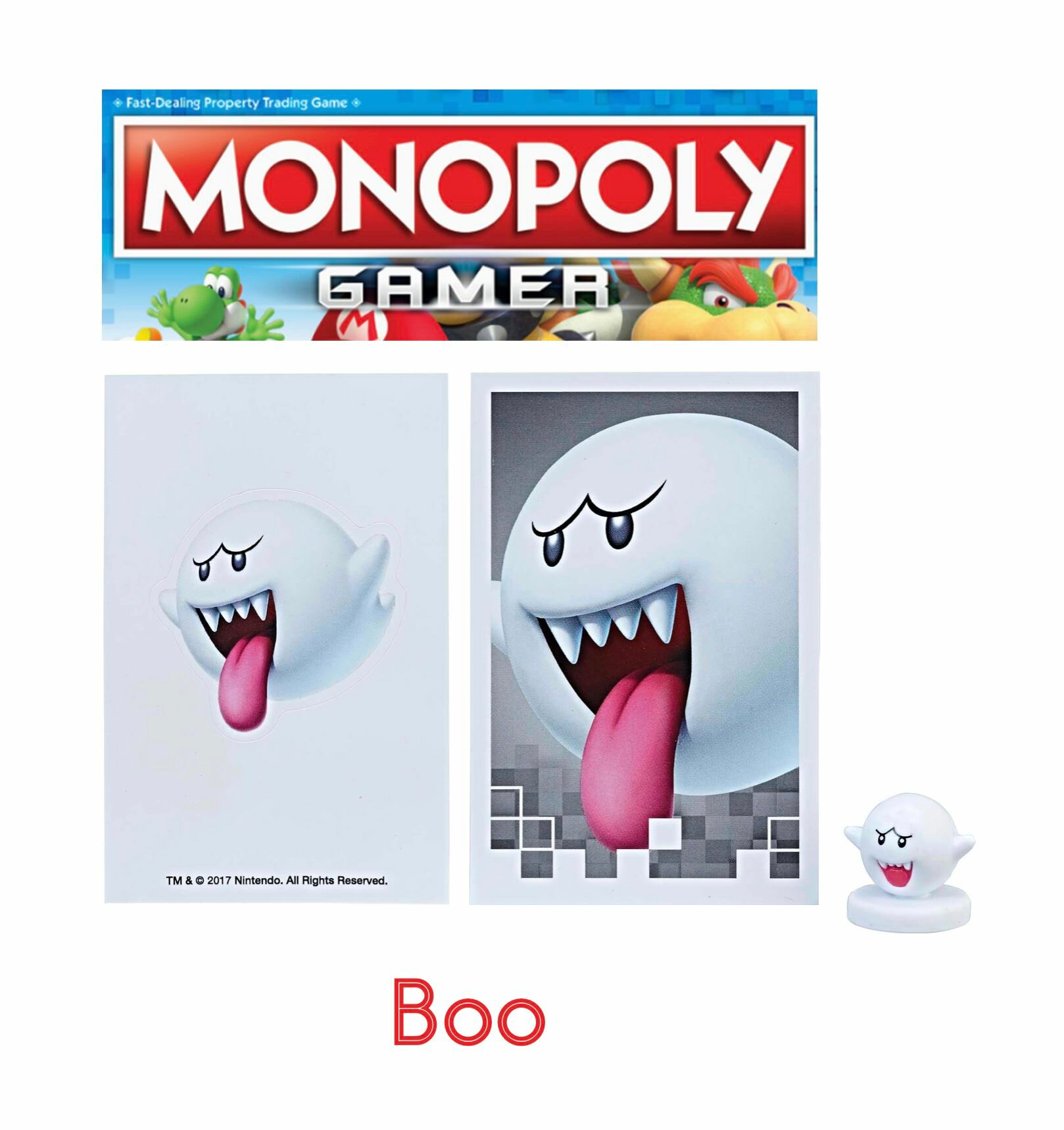 Фишка для настольной игры Монополия серия Геймер Дополнительные герои - Бу Monopoly Gamer Super Mario Power Pack - BOO