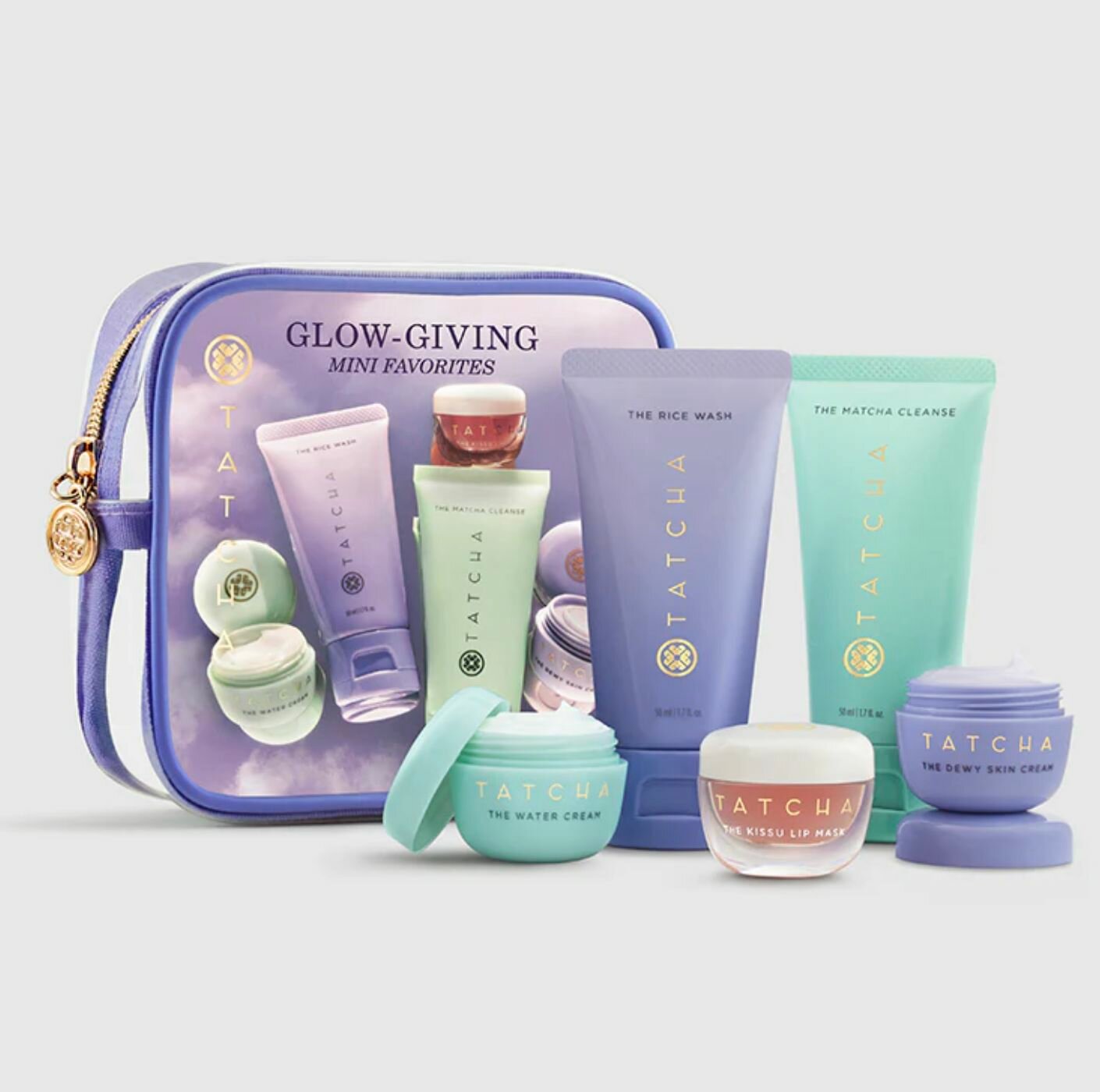 Набор для ухода за кожей мини средства от Tatcha