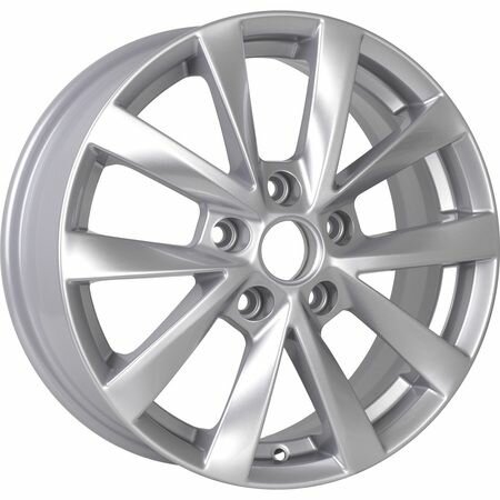 Колесный литой диск KDW KD1636 (ZV 16_Corolla) R16x6.5 5x114.3 ET45 CB67.1 Silver_Painted (КС863)