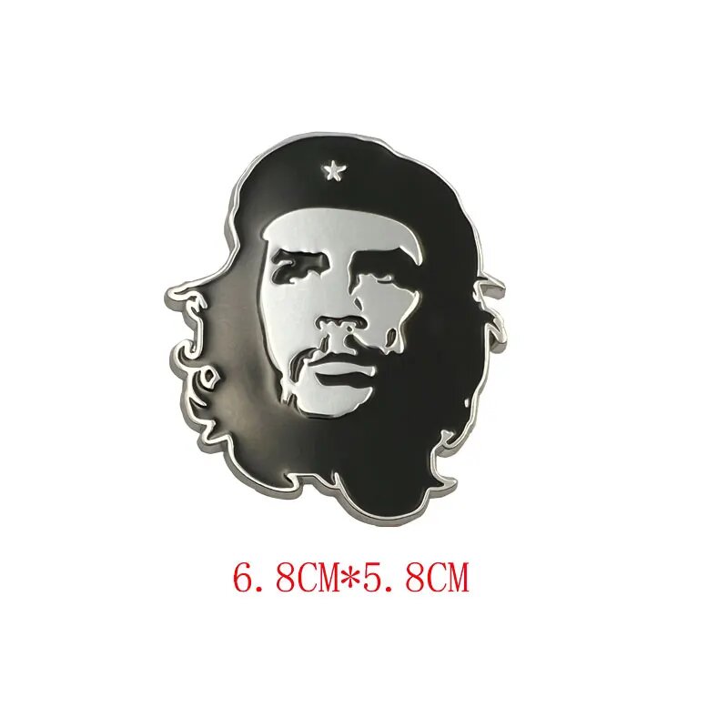 3D металлический автомобильный Стайлинг Че Гевара логотип эмблема значок авто украшения наклейки на тело наклейка подходит для всех автомобилей аксессуары