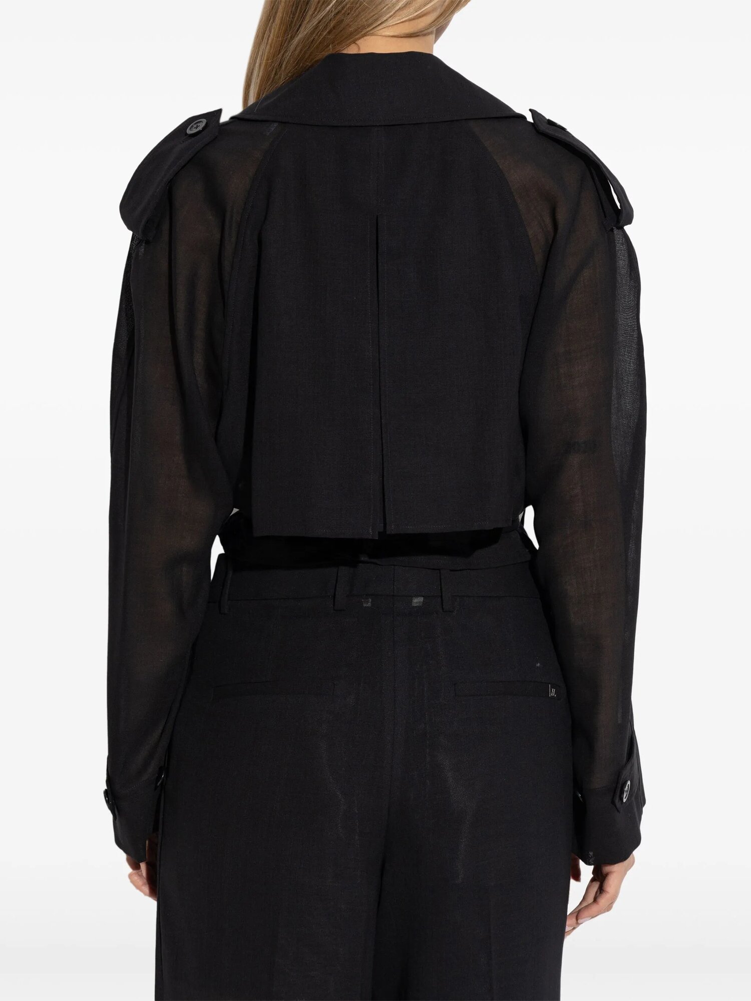 Пальто Helmut Lang, размер 8, black / black — фото 1