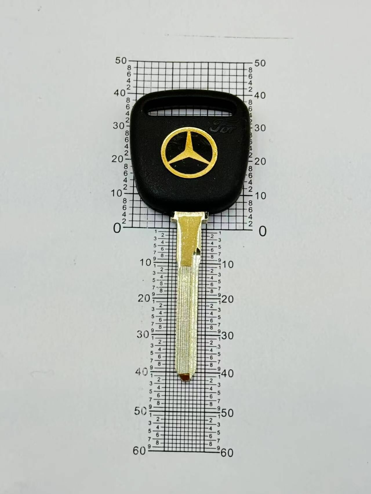 Автомобильные ключиMERCEDES ME4P_HF38P17_HU41P_S50HFP лого. золото 5шт