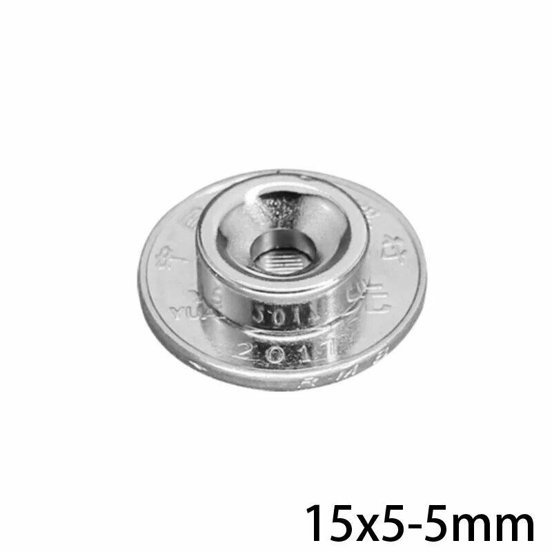 Магниты N35 15x5 мм, 10шт, цвет 10PCS