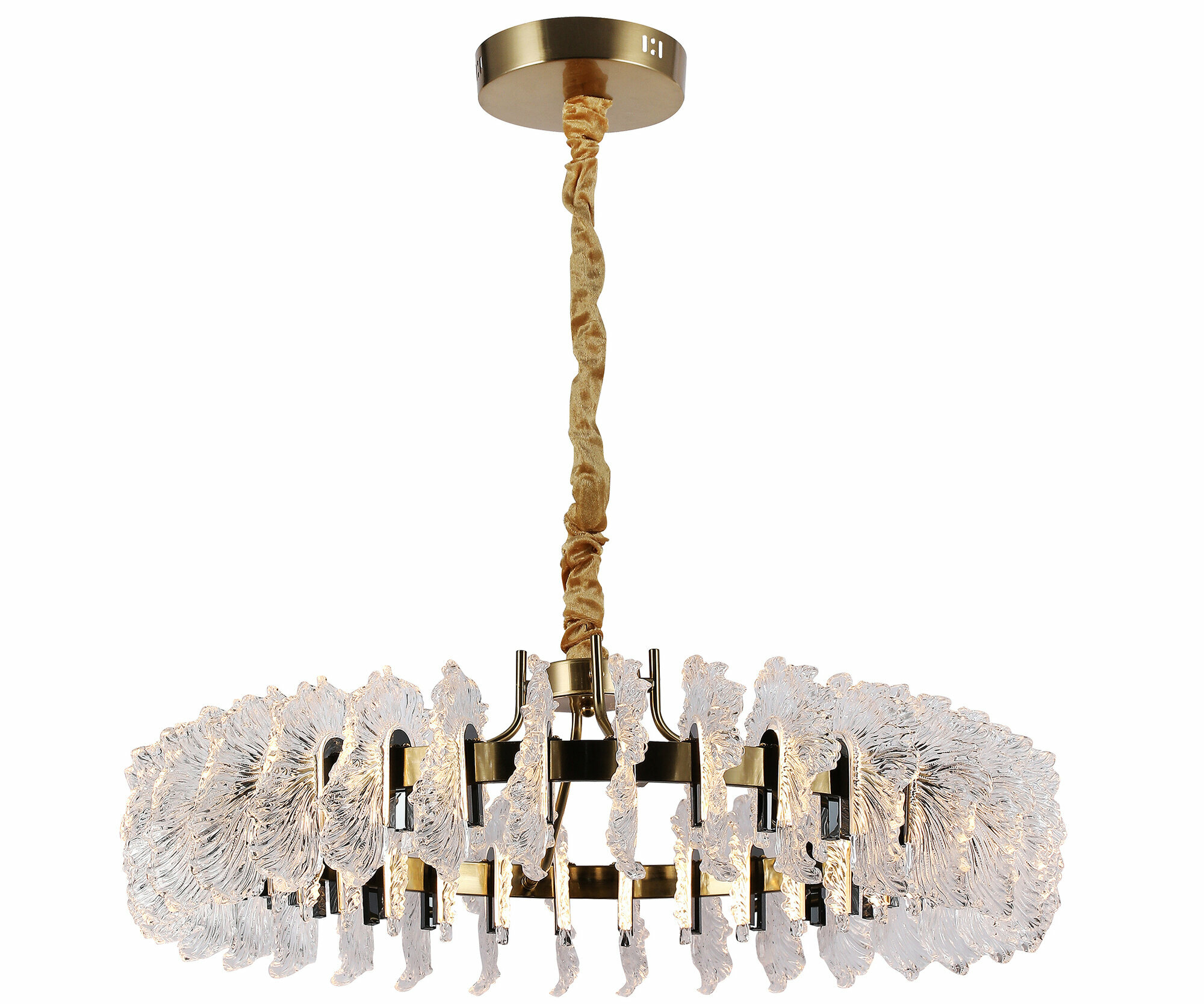 Люстра Kink Light Мару D800xH1500 мм LED цвет хром, арт. 07695-80,36-29