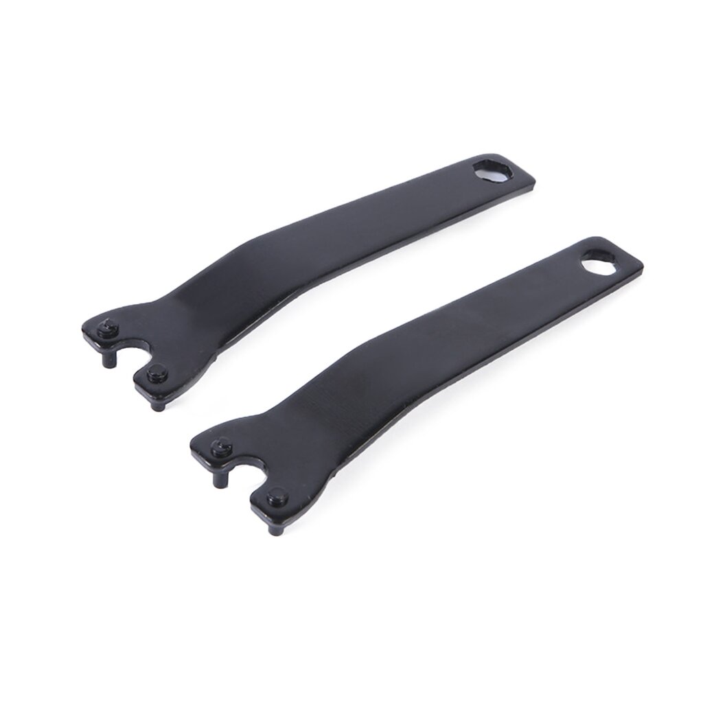 2шт Ключ Угловой Шлифовальной Машины Фланцевый Ключ Гаечный Ключ Для 100 Ступиц Угловой Шлифовальной Машины Оправки Электроинструмента Устройства Крепежа Электроинструмент