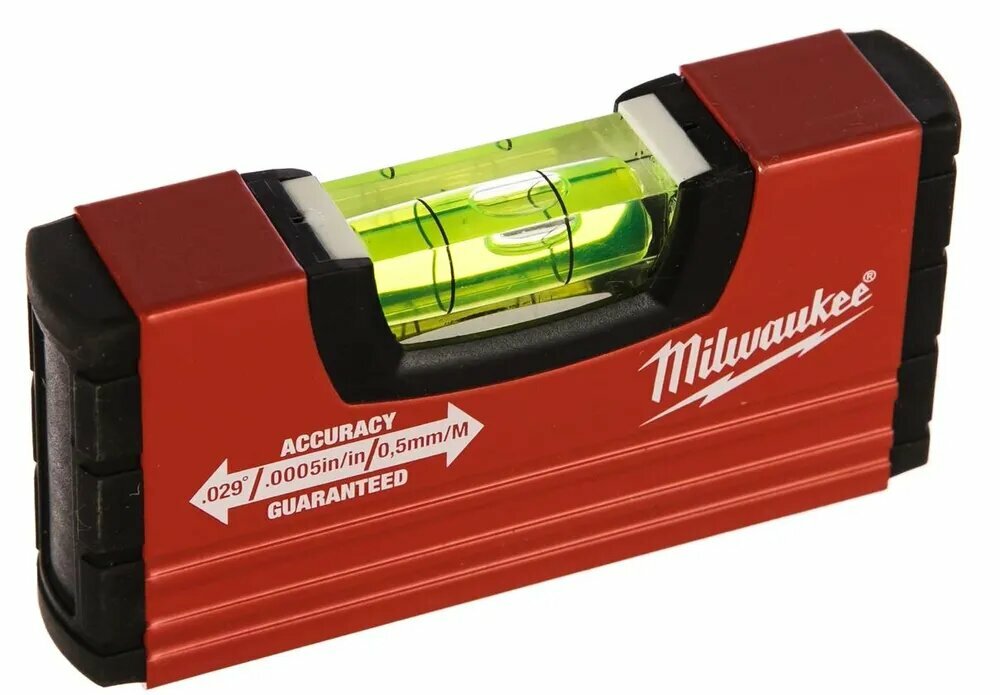 Профессиональный уровень Milwaukee Minibox 4932459100, легкий алюминиевый профиль