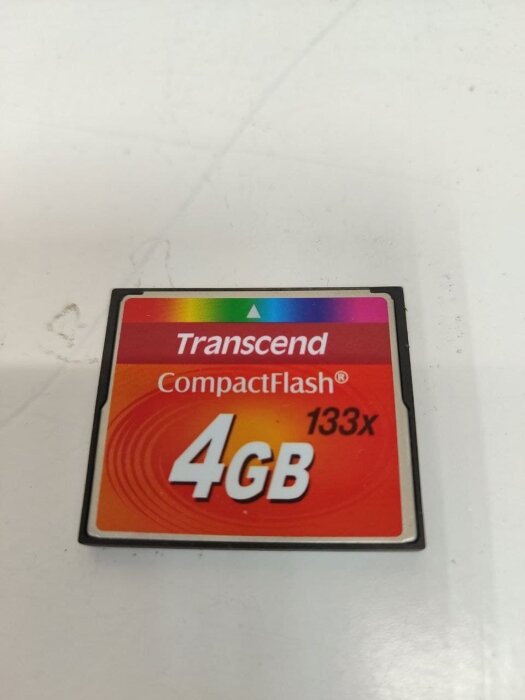 Флеш карта Compact Flash 4Gb Transcend 133x