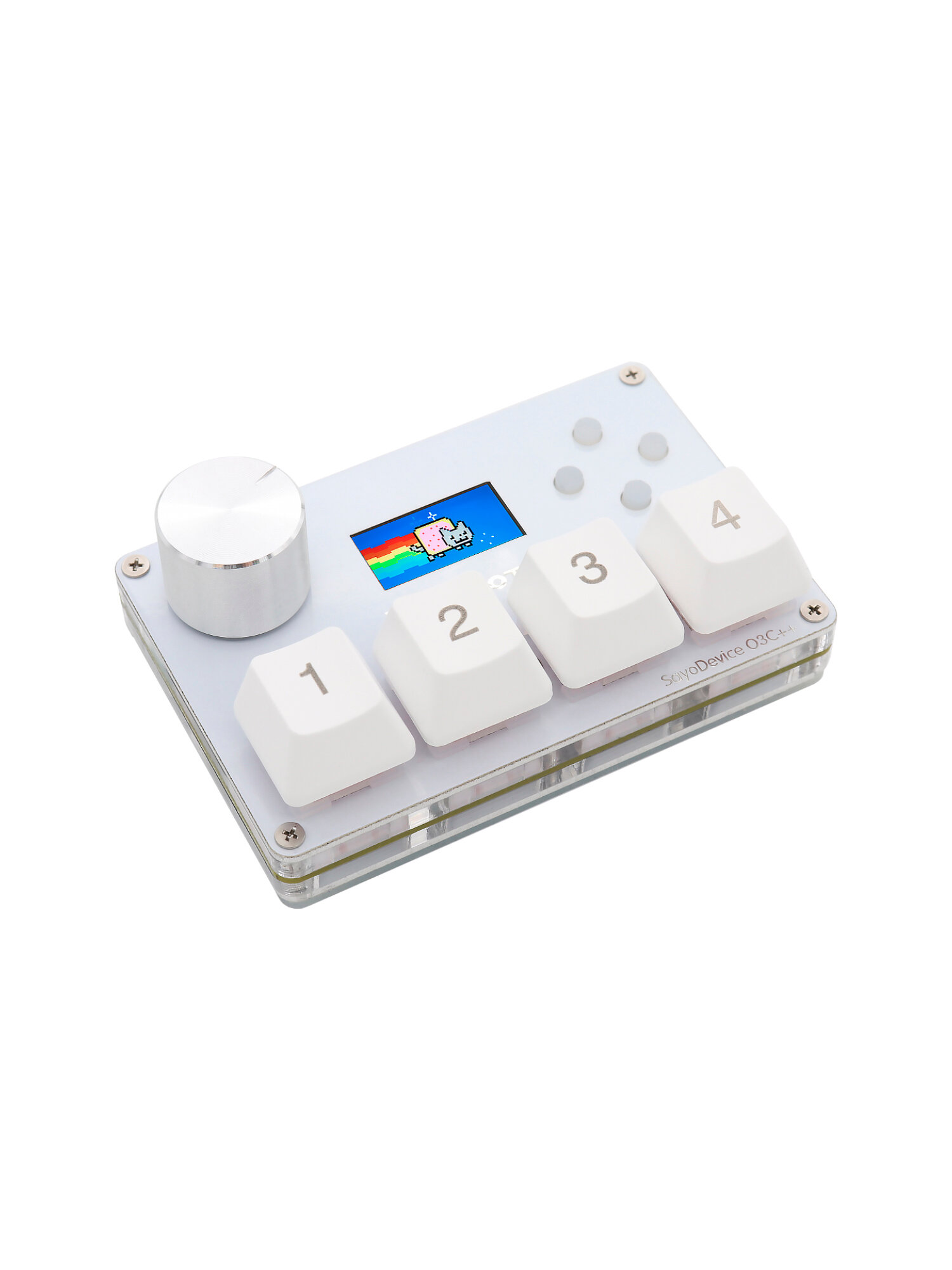 Клавиатура VOROTEX SayoDevice O3C++, механическая, программируемая, с дисплеем