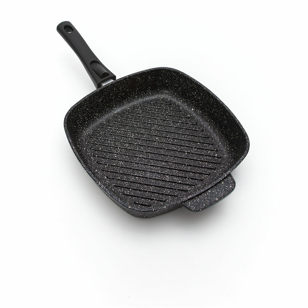 Сковорода Domville квадратная гриль 28х28 см NNF-G2/050128 со съемной ручкой (GR28-B)