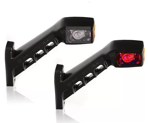 Фонарь габаритный универсальный правый (рога) фг-22-02 4диода led 24в