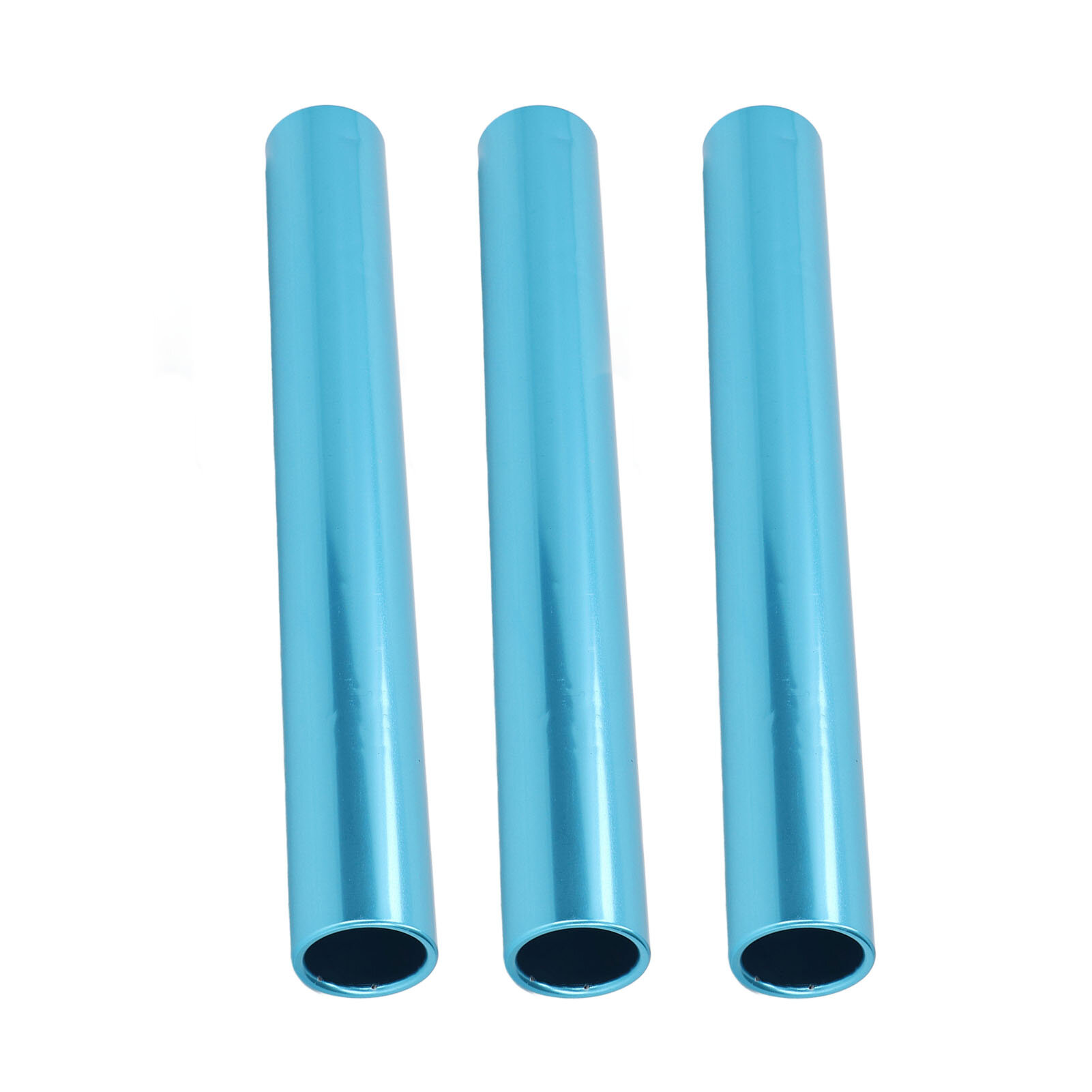 3 шт, эстафета для соревнований, яркий цвет, полая резная эстафета из алюминиевого сплава, дорожка для тренировочных соревнований, синяя
