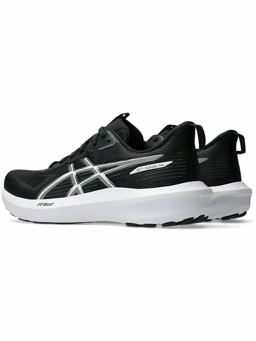 Кроссовки ASICS GT‑1000 14, размер 8 US, черный/белый — фото 1