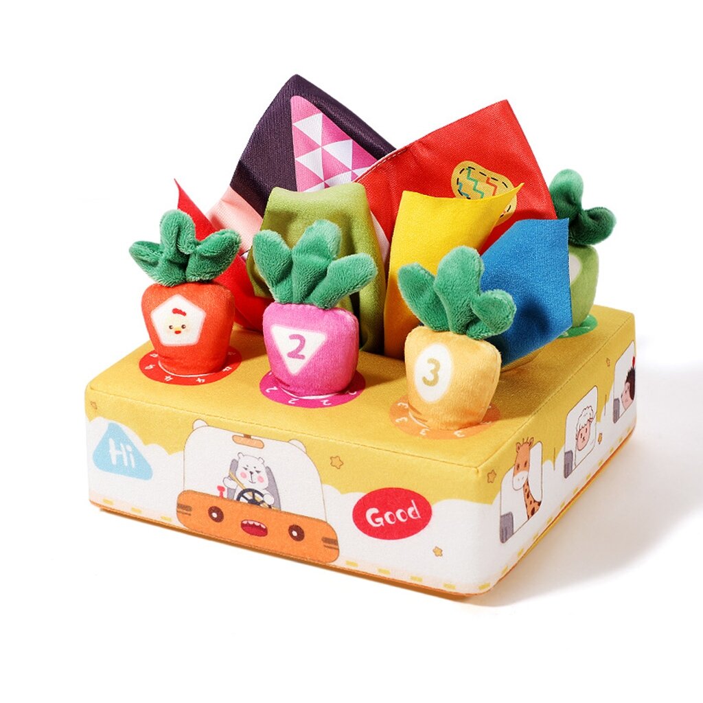 Игрушка для перекачки детских непромокаемых салфеток-little bear