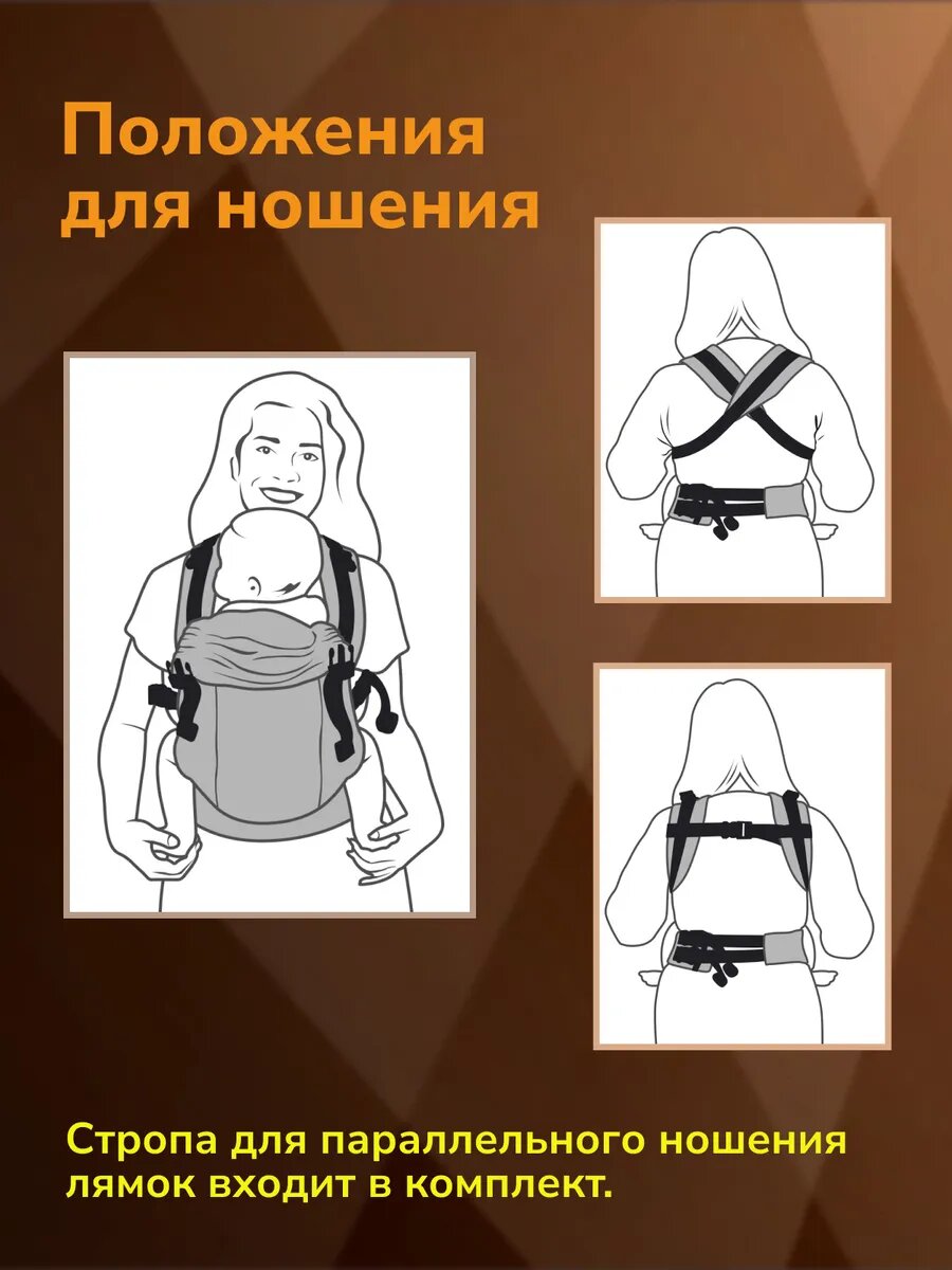 Эргорюкзак слинг - переноска не кенгуру