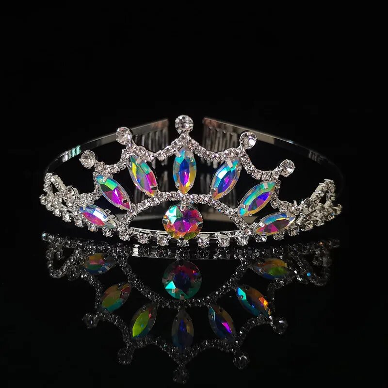 Новый хрустальный подсолнух, женский головной убор для девочек, свадебная корона, свадебный головной убор, расческа, свадебные аксессуары для волос, подарочные украшения