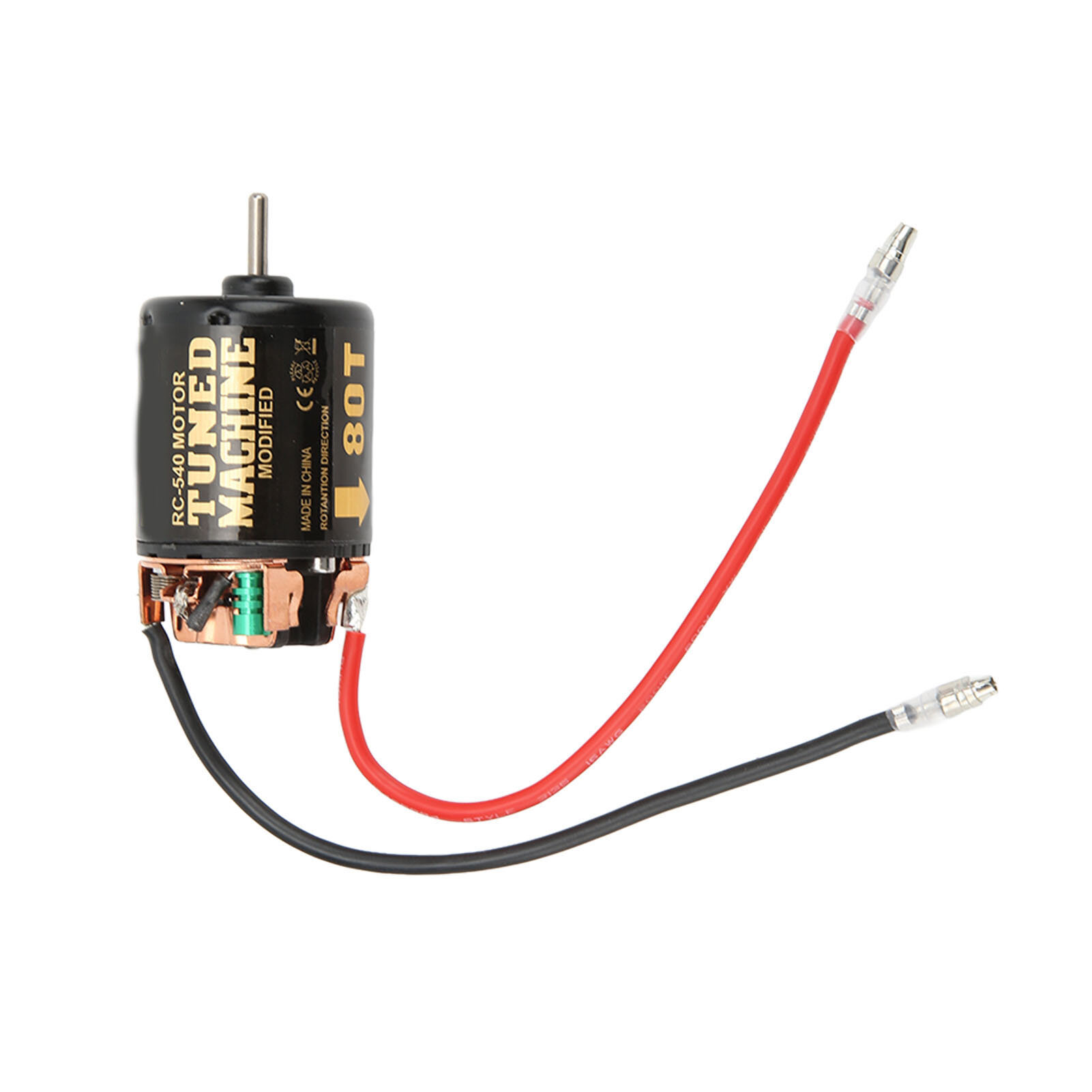 RC 540 Motor 80T Brushed for AXIAL SCX10 90046 1/10 Car Upgrade Parts Accessories