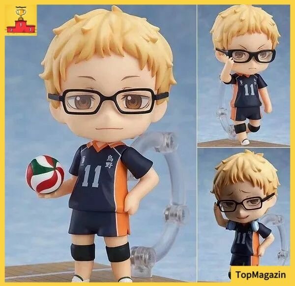 Фигурка 616 Волейбол! Кей Цукишима / Haikyuu! Kei Tsukishima Нендороид (10см)