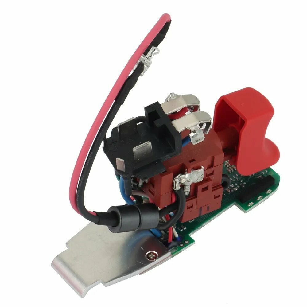 DIY & Tools, Переключатель триггера 16072335DK для BOSCH GSR10.8-2-LI дрель-шуруповерт, Красный & черный