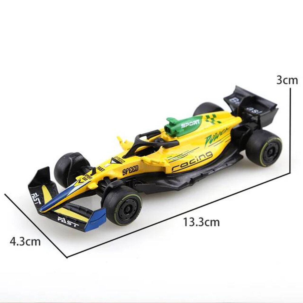 (в упаковке) 1:43 F1, модель автомобиля McLaren Formula Alloy, имитация автомобиля, детские гоночные автомобили, игрушечные модели для мальчиков, украшения для автомобилей