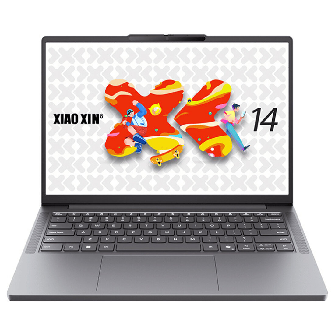 Ноутбук Lenovo Xiaoxin 14c AHP10, Ryzen 7 8745HS/16Gb/SSD512Gb/Radeon 780M/14" 1920x1200 IPS/Windows11/серый