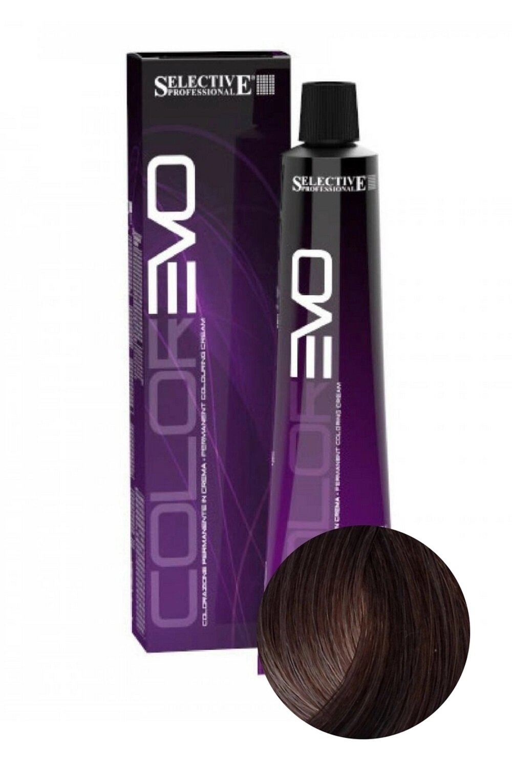 SELECTIVE PROFESSIONAL профессиональная крем-краска ColorEVO 7.11 блондин пепельный интенсивный, 100 мл