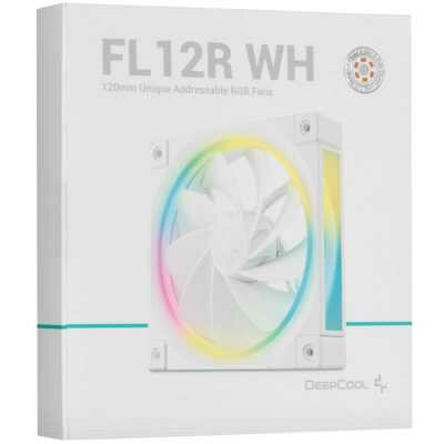 Кулер FL12R Reverse ARGB White — фото 1
