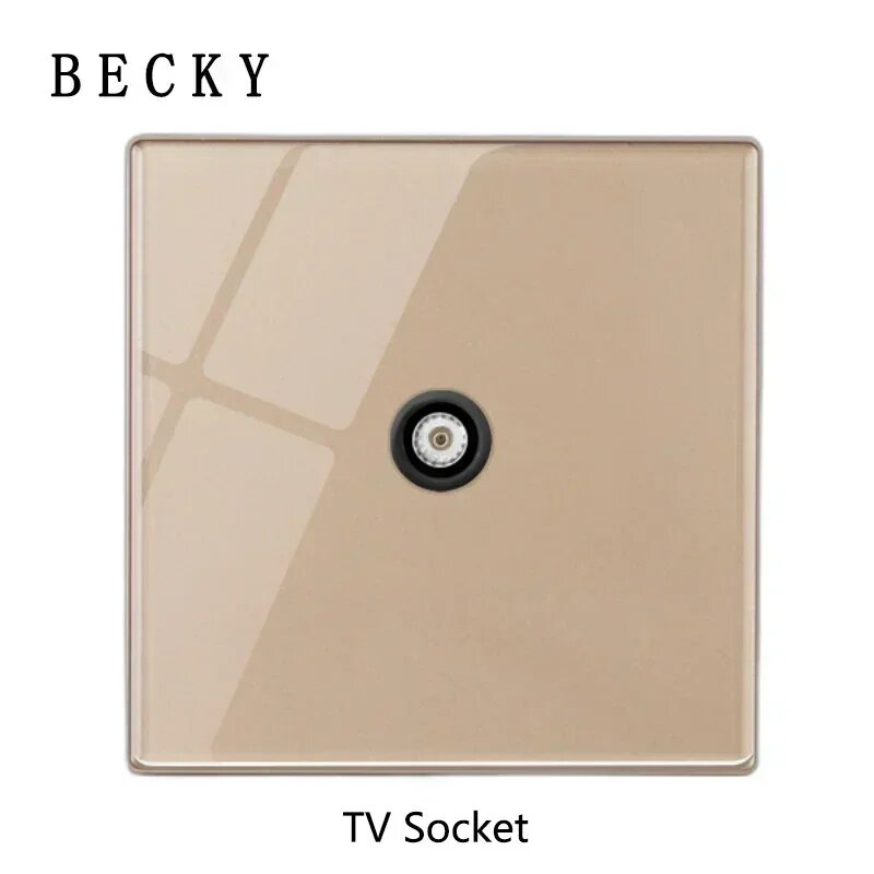TV Socket Золотой