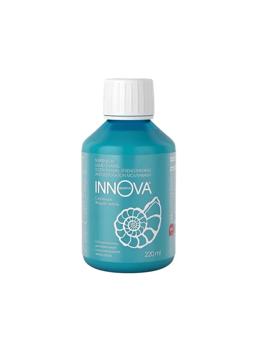 Innova ополаскиватель для полости рта Жидкая эмаль 220-2шт.