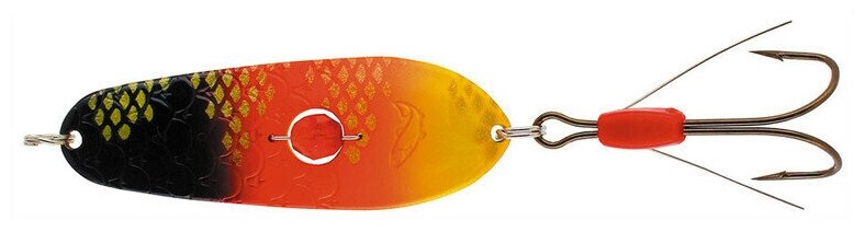 Блесна Kuusamo Rasanen 70/20 (бусинка, незацеп) G/BL/FR/FYe-C, UV