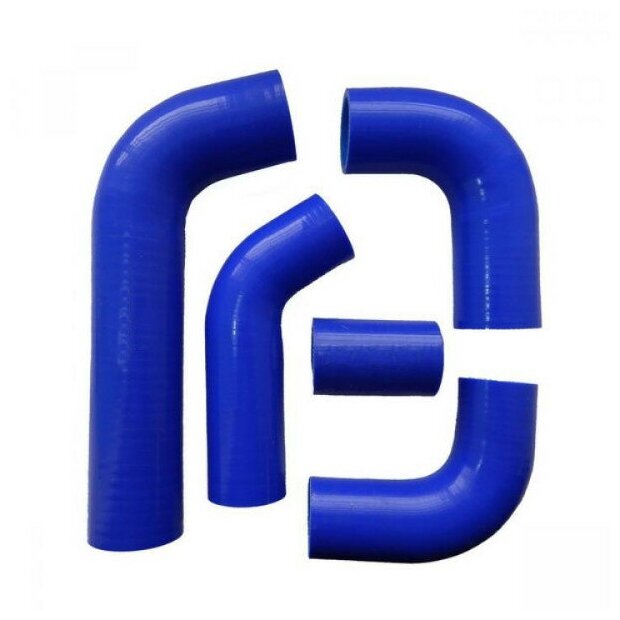 CARUM 421130300015 421130300015 Патрубок радиатора УАЗ-3151 Хантер дв. 421 инж. силикон (к-т 5 шт.)