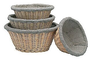 Корзина для хлеба d=24см с чехлом (Бренд Matfer, страна Франция)