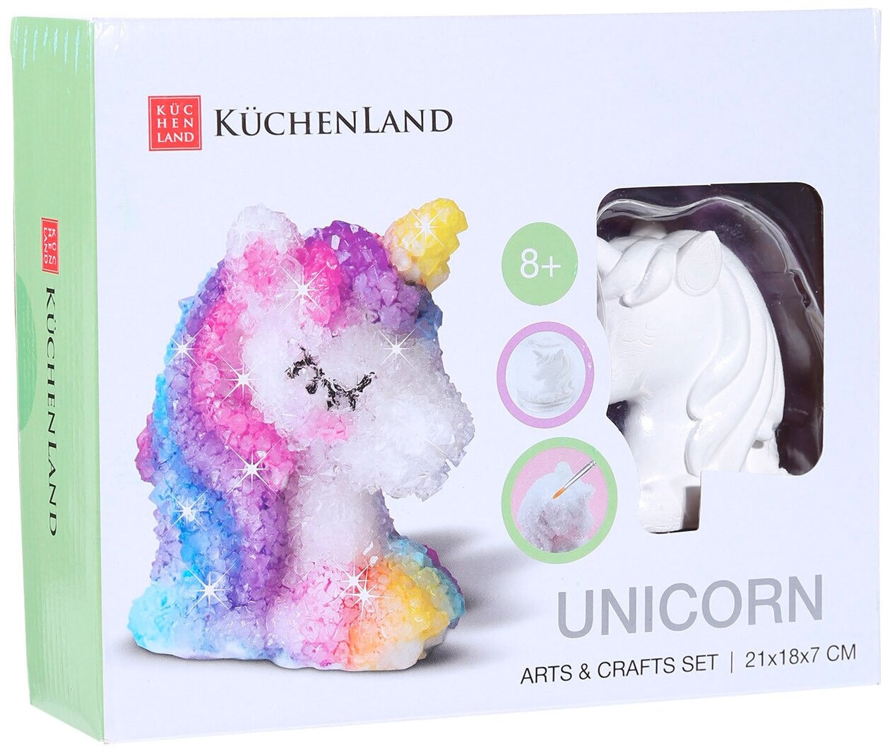 Набор для творчества, 1 пр, роспись, гипс, Единорог, Unicorn