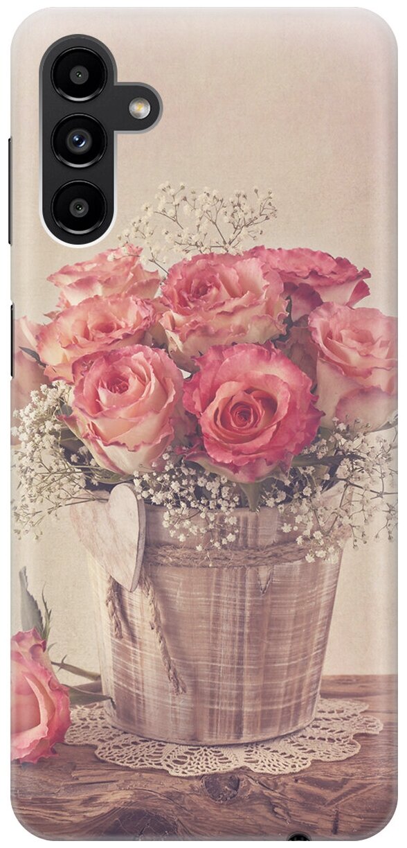 Силиконовый чехол Винтажные розы на Samsung Galaxy A13 5G / Самсунг А13