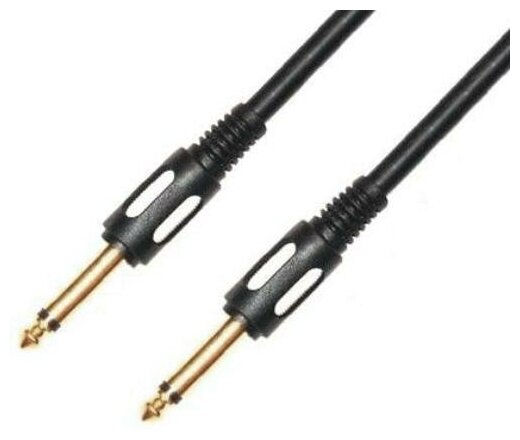 Кабель аудио 6.3мм гитарный Premier 5-139-3.0 моно-штекер на моно-штекер 6.3мм(TS) - 3 метра