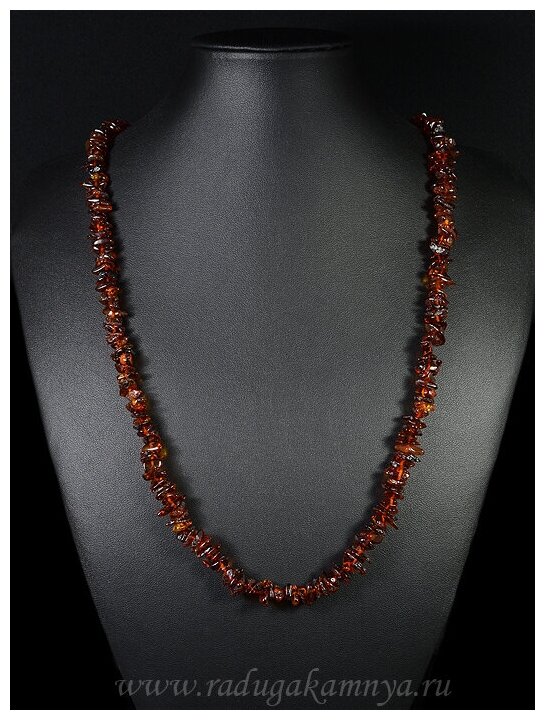 Бусы, янтарь