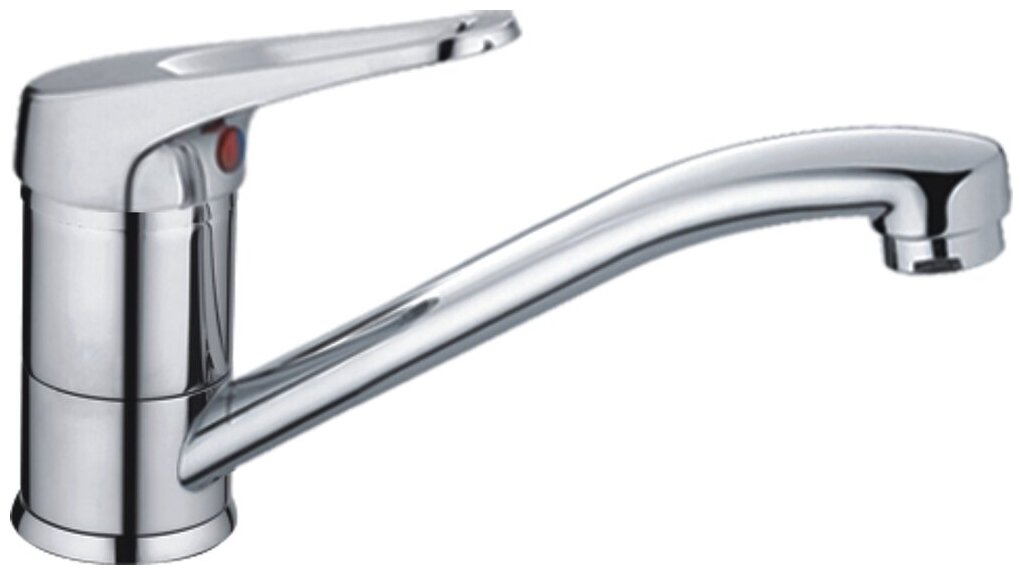 Смеситель для кухни Haiba HB4513, хром