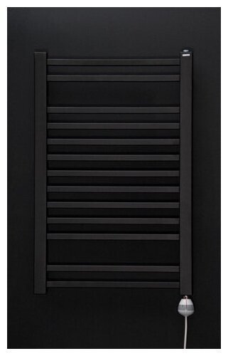 Quadro Bone Электрический полотенцесушитель ET06 100x50 см Черный