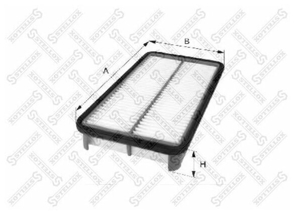 Фильтр воздушный! Honda Civic 1.4i-1.8 91>, Rover 400 1.6 <00