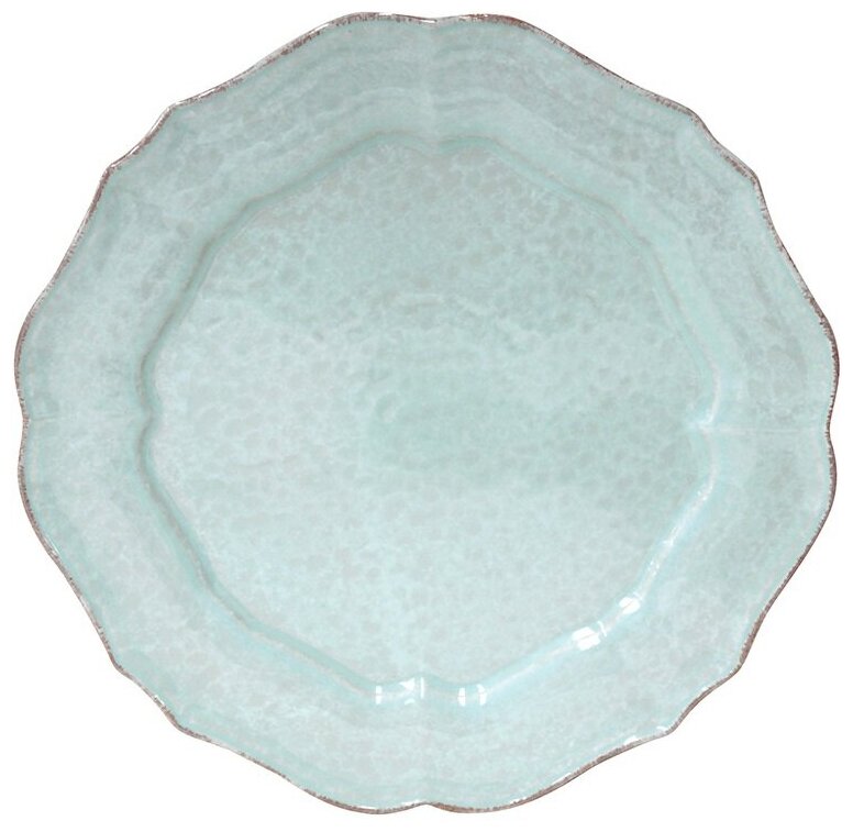 Тарелка обеденная Impressions 30 см, материал керамика, цвет бирюзовый, Costa Nova, Португалия, IM501-BLU(SP301-00804C)