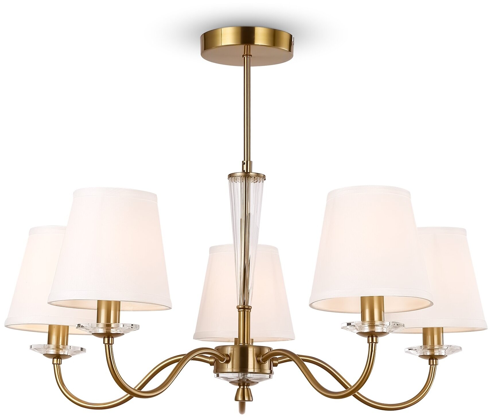 Люстра подвесная с абажурами Freya FR2027PL-05BS