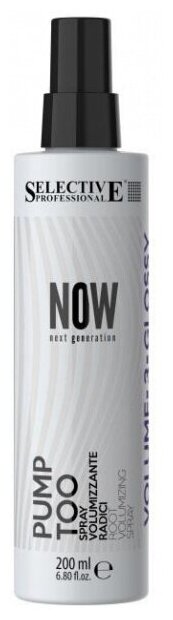 SELECTIVE Now Спрей для обьема у корней Pump Too