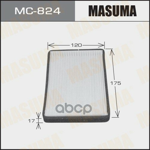 Фильтр салона Masuma арт. MC824