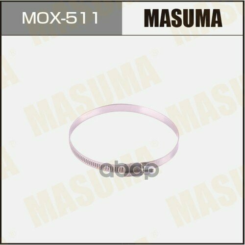 Хомут червячный, 80-100mm / H-9mm (нержавеющая сталь) (уп10) Masuma арт. MOX-511