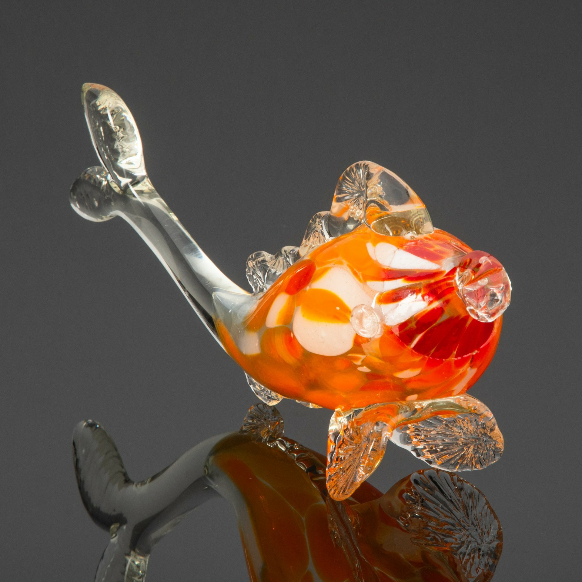 Скульптура "Рыбка", Мурано, стекло, гутная техника, Италия, 1970-1990 гг.